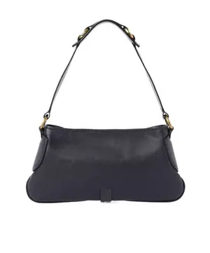 Chloé Kerala 25 Shoulder Bag - Black/navy Blue