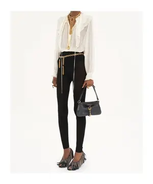 Chloé Kerala 25 Shoulder Bag - Black/navy Blue