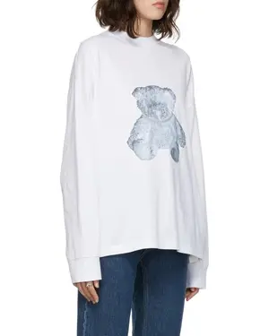 We11Done Teddy Bear Cotton Sweatshirt