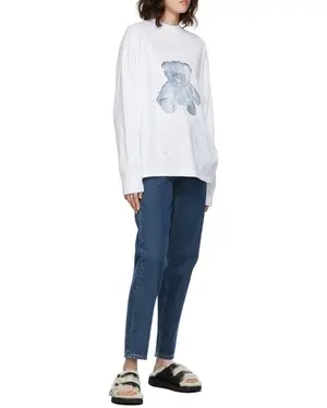 We11Done Teddy Bear Cotton Sweatshirt