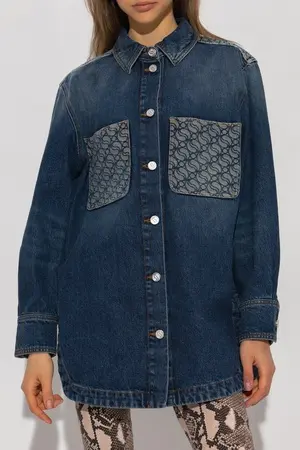 Stella McCartney Logo Denim Shirt