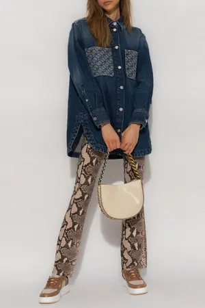 Stella McCartney Logo Denim Shirt