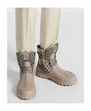Dior Garden Lace-up Boots