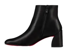 CHRISTIAN LOUBOUTIN Jane Block Heel Ankle Boots