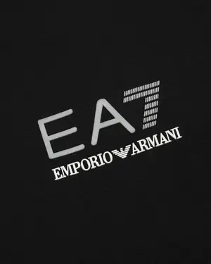 EA7 Logo Zip Hooded Jacket