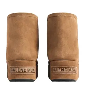 Balenciaga Alaska Platform Boots - Brown