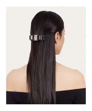 FERRAGAMO Logo Engraved Hair Clip