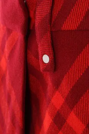 Burberry Plaid Pleated Mini Skirt