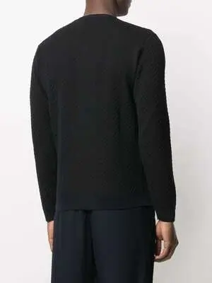 Giorgio Armani Textured Knit Jumper