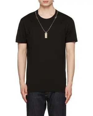 Dolce & Gabbana Logo Dog-tag T-shirt