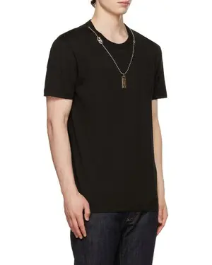 Dolce & Gabbana Logo Dog-tag T-shirt