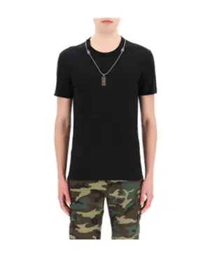 Dolce & Gabbana Logo Dog-tag T-shirt