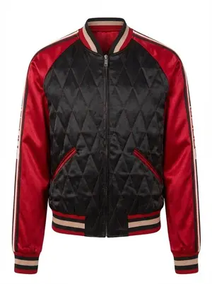 Gucci Double-sided Pilot Jacket With Embroidered Design