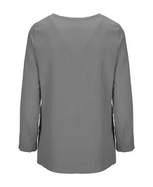 Malìparmi Long-sleeved Logo Blouse