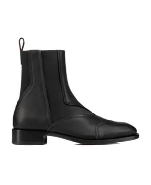 CHRISTIAN LOUBOUTIN Boabi Leather Chelsea Boots