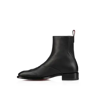CHRISTIAN LOUBOUTIN Boabi Leather Chelsea Boots
