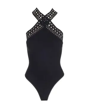 Alaïa Halterneck Cut-out Bodysuit