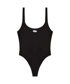 DIESEL® Ut-body-utlt Cut-out Logo Swimsuit - Black