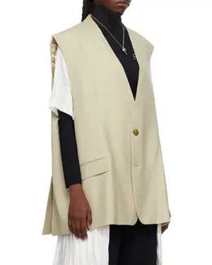 MAISON MARGIELA V-neck Sleeveless Vest