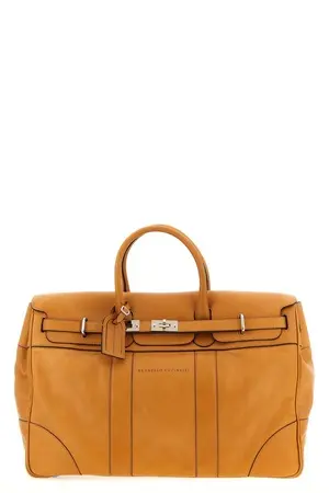 Brunello Cucinelli Country Duffel Bag - Orange