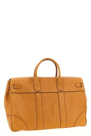 Brunello Cucinelli Country Duffel Bag - Orange