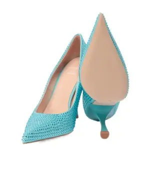 Liu Jo Leonie Hanne X Embellished Sculpted Heel Pumps