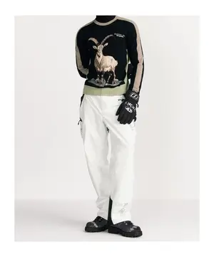 Dior Mountain Intarsia Knit Sweater