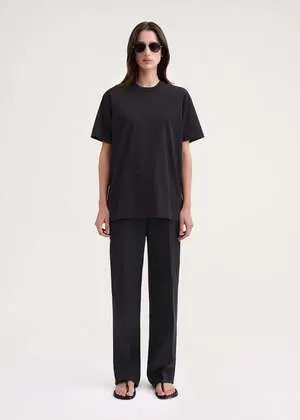 TOTEME Crewneck T-shirt - Black