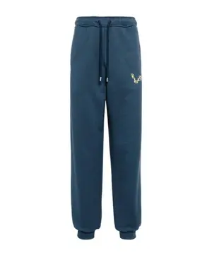 LANVIN Logo-print Cotton Track Pants