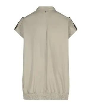 SALVATORE SANTORO Sleeveless Leather Jacket