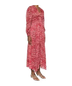 Isabel Marant Étoile Amara V-neck Maxi Dress