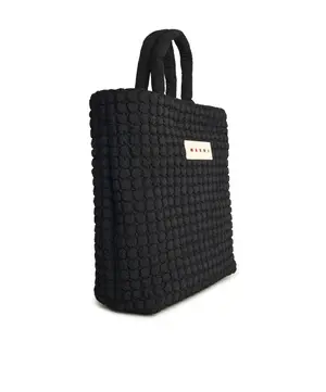 Marni Logo Patch Tote Bag