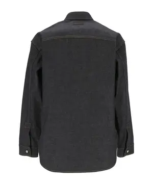 FERRAGAMO Long-sleeved Denim Shirt