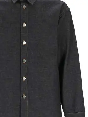 FERRAGAMO Long-sleeved Denim Shirt