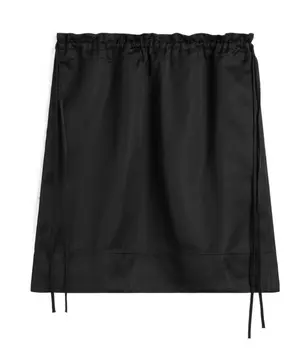 TOTEME Drawstring Mini Skirt - No