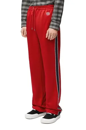 Loewe Technical Jersey Tracksuit Trousers - Dark Raspberry