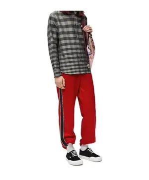 Loewe Technical Jersey Tracksuit Trousers - Dark Raspberry