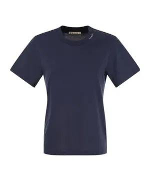 Marni Round Neck Short Sleeve T-shirt