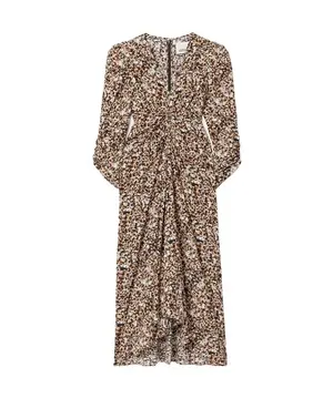 Isabel Marant Étoile Albini Printed V-neck Dress