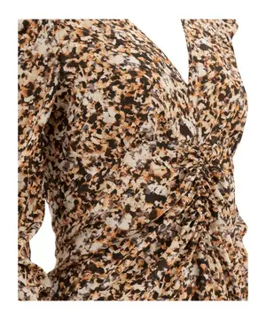 Isabel Marant Étoile Albini Printed V-neck Dress