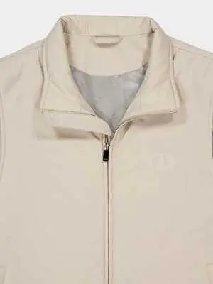 Dior Cd Icon Zipped Vest - Beige
