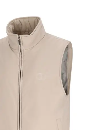 Dior Cd Icon Zipped Vest - Beige