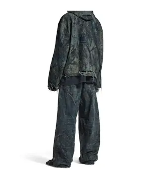 Balenciaga Mid-waisted Baggy Jeans - Brown