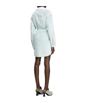DIESEL® D-elphi-den Wrap Shirt Dress