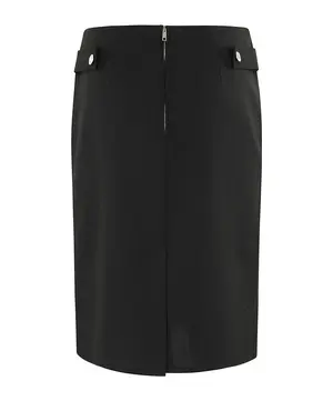 Moschino Zipped Midi Skirt