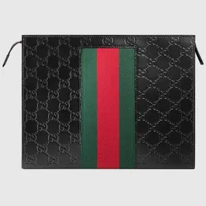 Gucci Signature Web Cosmetic Case