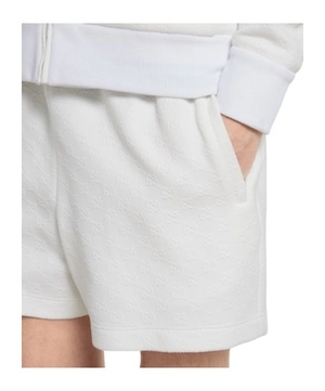 Gucci Embossed Gg Technical Jersey Shorts
