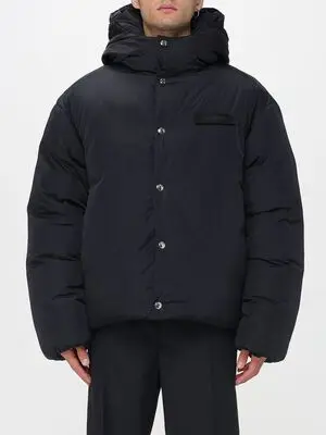 Jacquemus Logo Patch Hooded Jacket