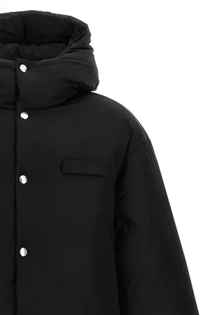 Jacquemus Logo Patch Hooded Jacket
