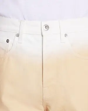 LANVIN Logo Patch Straight Leg Jeans